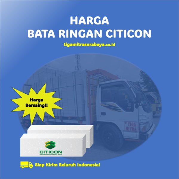 Harga Bata Ringan Citicon Sangat Sebanding dengan Kualitasnya